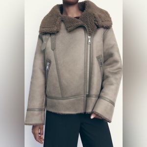 Zara | Jackets & Coats | Nwt Zara Double Faced Jacket | Poshmark